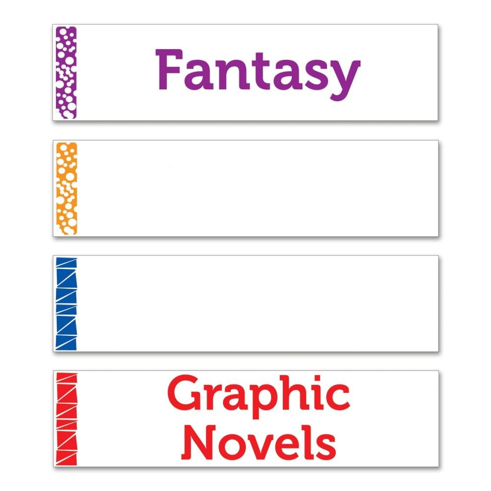 Junior Genre Spine Labels